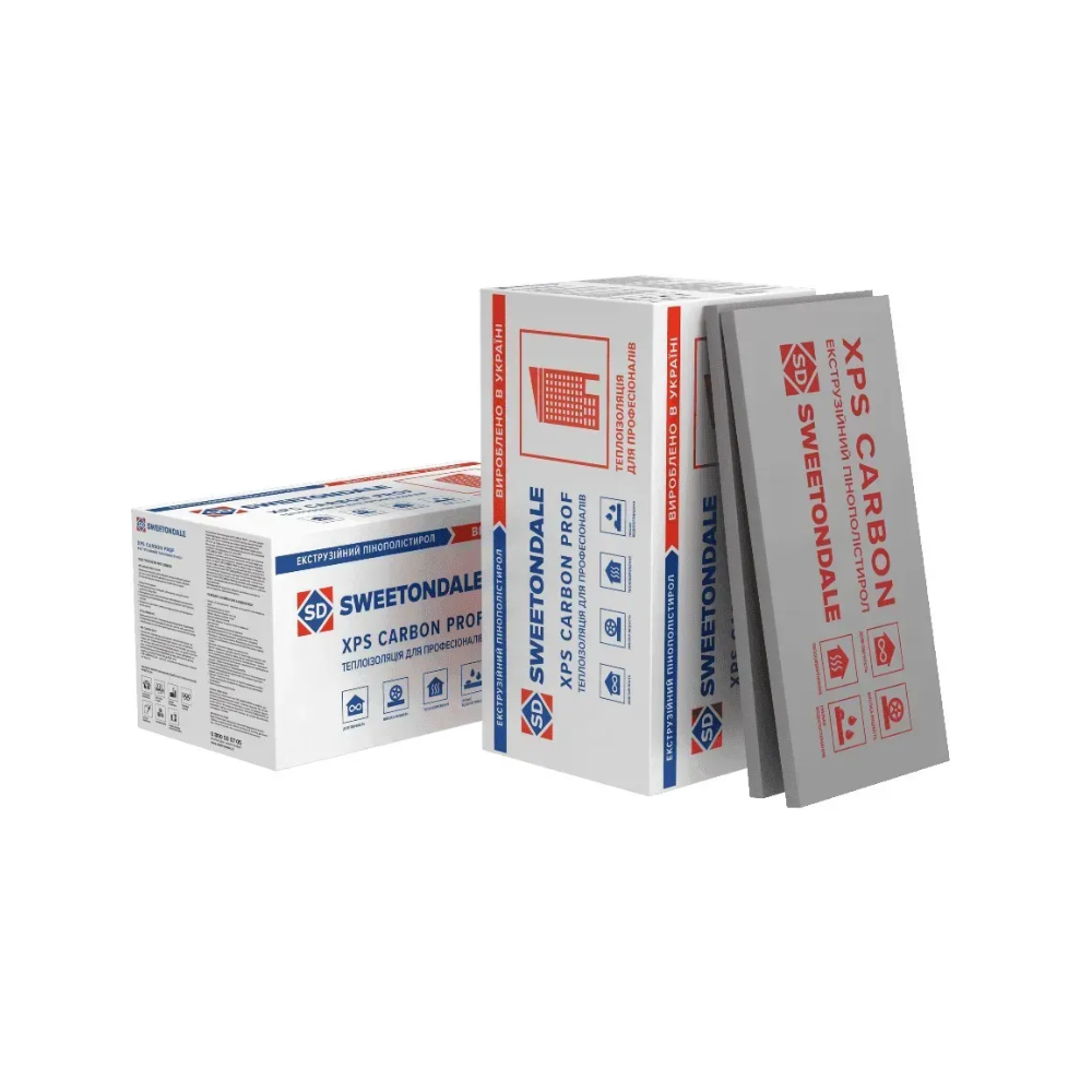 XPS CARBOLEX PROF AF Плити пінополістерольні екструзійні 1180х580х60-L ...